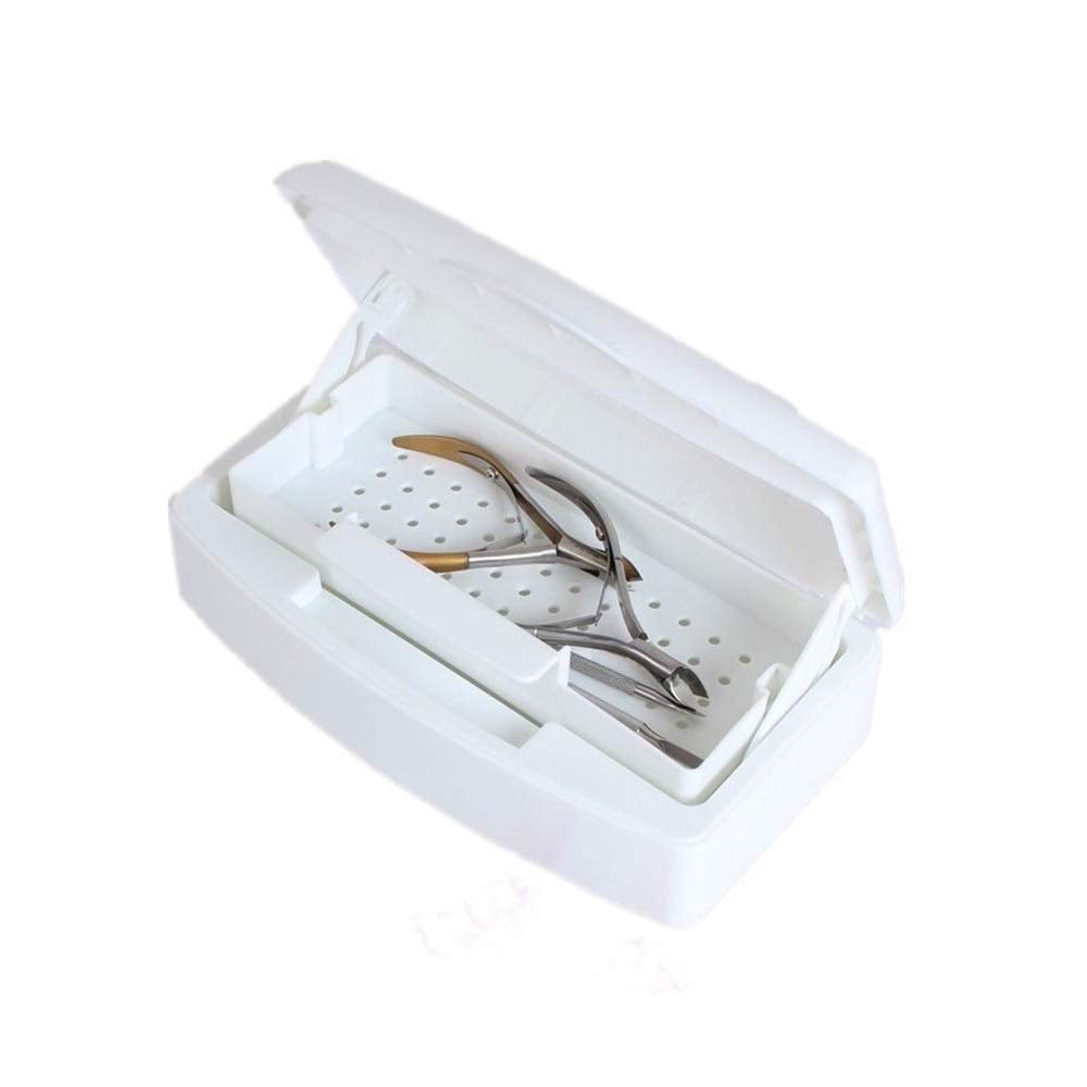 Pinkiou Nail Tool Sterilizer Box, Esthetician Supplies Nail Tech ...