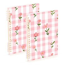 Martha Stewart Junior Discbound Notebook with Pocket, Ivory Pages, Soft ...