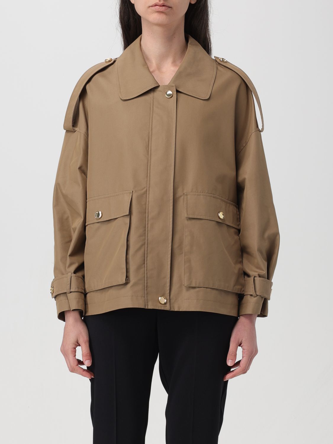 Pinko Jacket Woman Green Woman - Walmart.com