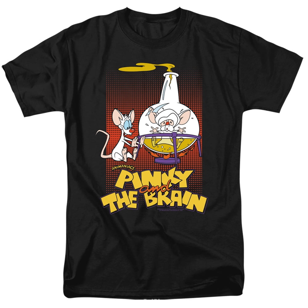 Pinky And The Brain Lab Flask Unisex Adult T Shirt For Men And Women ...