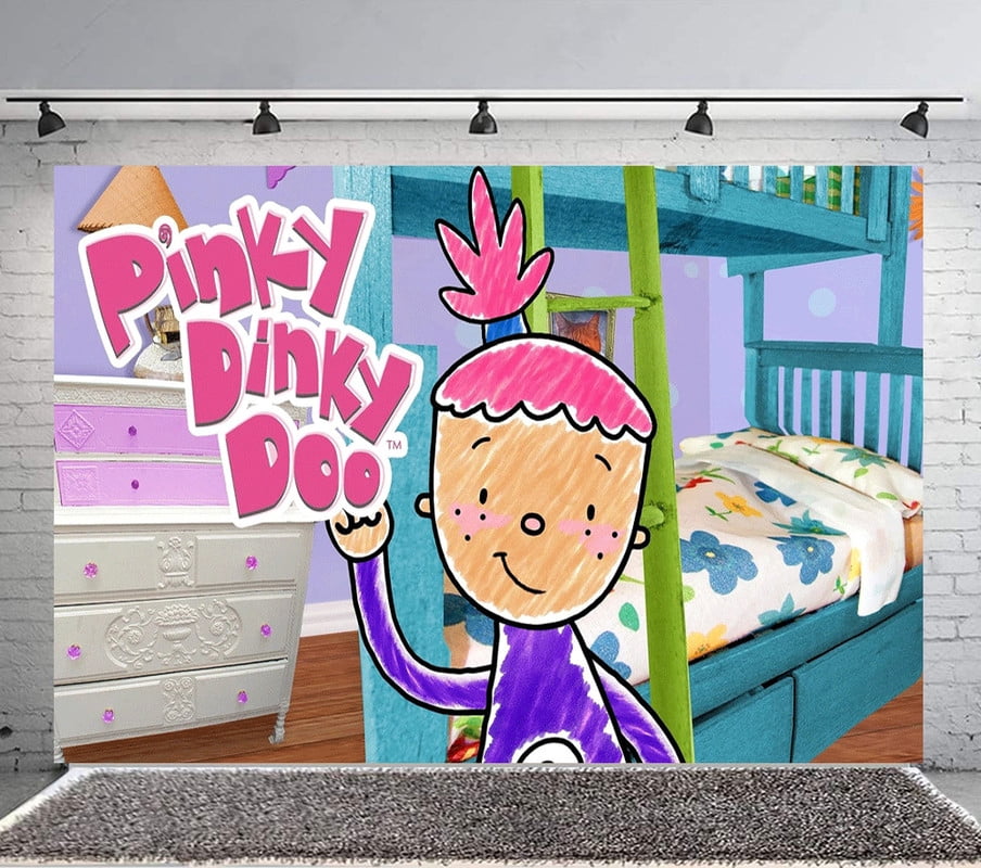 Pinky Dinky Doo Backdrop Banner Party Supplies Poster Movie Theme ...