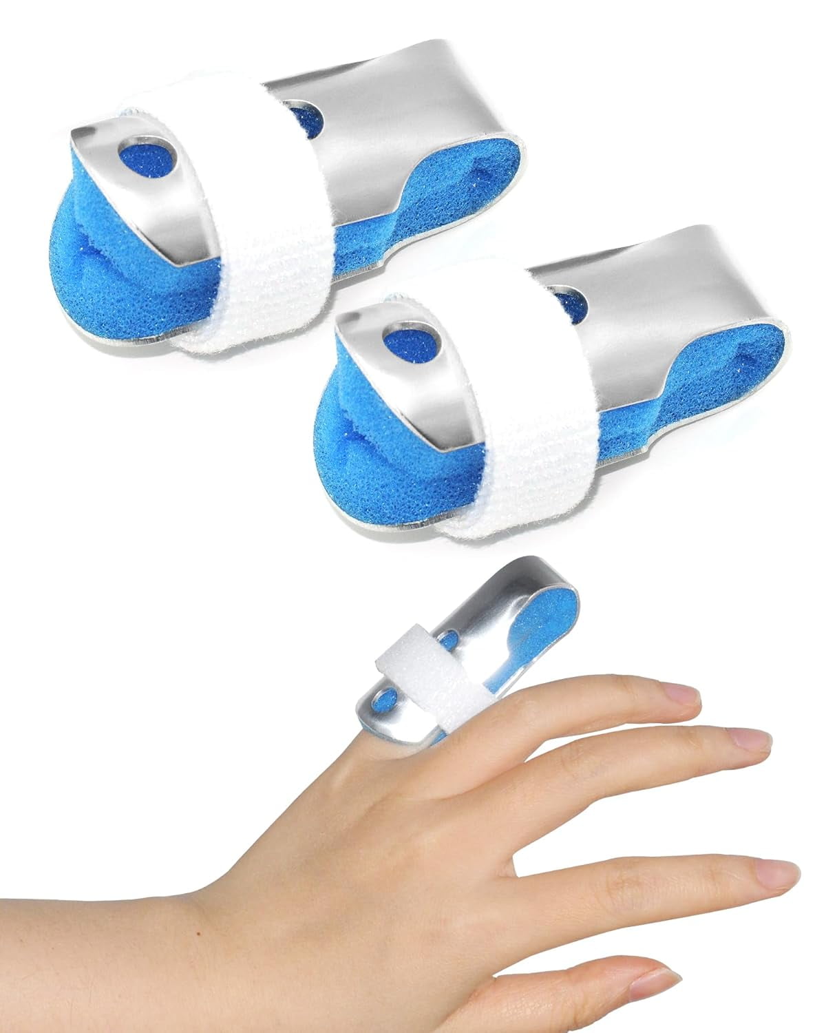 Pinky Finger Splint Kids, 2PCS Trigger Finger Splint for thumb ...