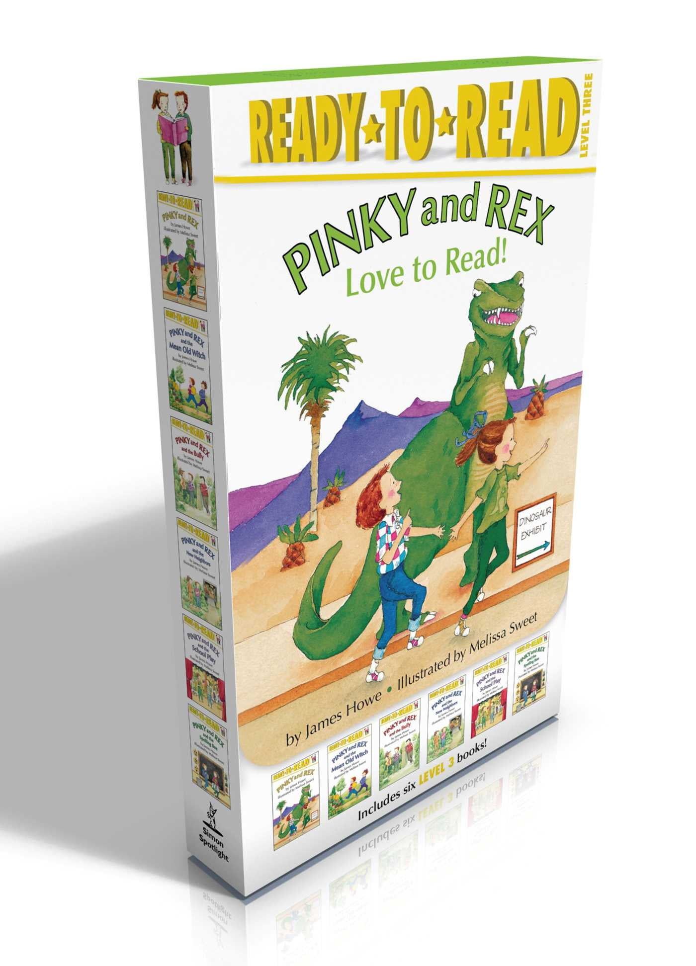 Pinky & Rex: Pinky and Rex Love to Read! (Boxed Set) : Pinky and Rex ...