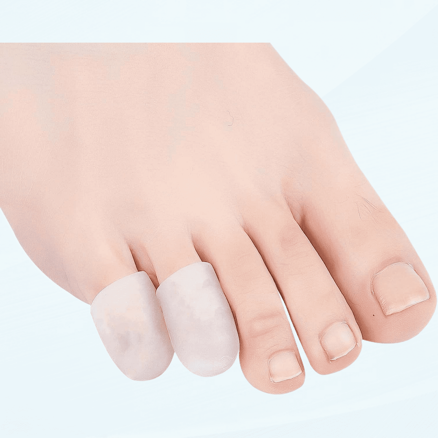 Pinky Toe Sleeves Protector, 10 Pack Small Toe Caps Toe Cover Sleeves ...