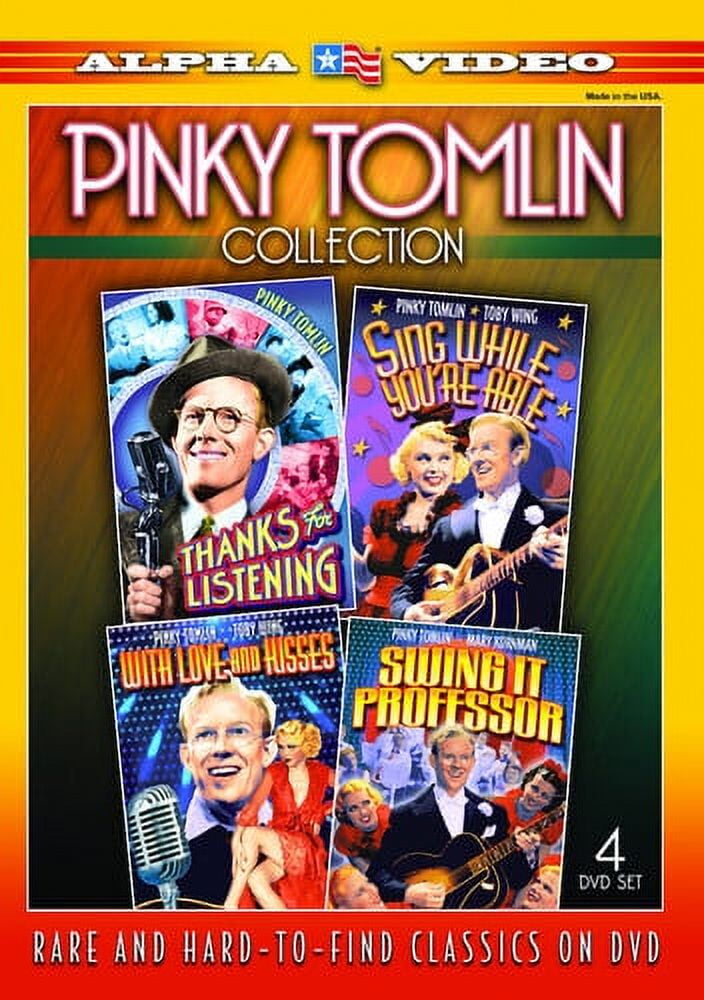 Pinky Tomlin Collection: Thanks for Listening / Sing When You're Able (DVD), Alpha Video, Music ...
