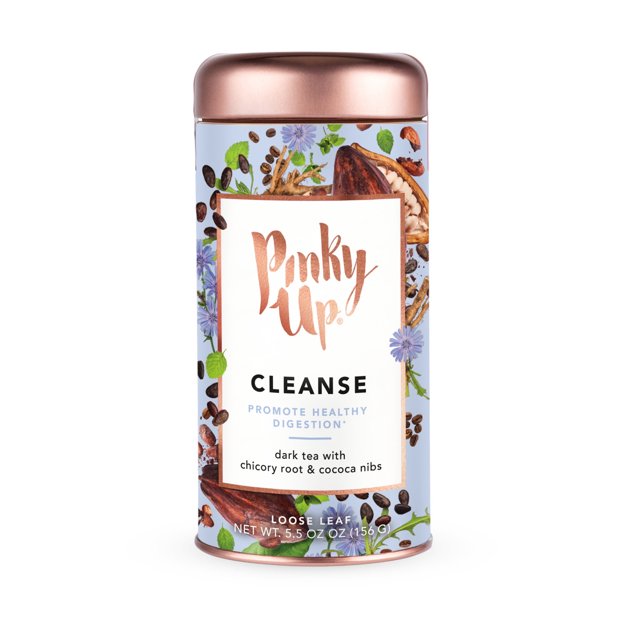 Pinky Up Cleanse Loose Leaf Flavored Tea with Coffee, Tea Detox, 5.5oz ...