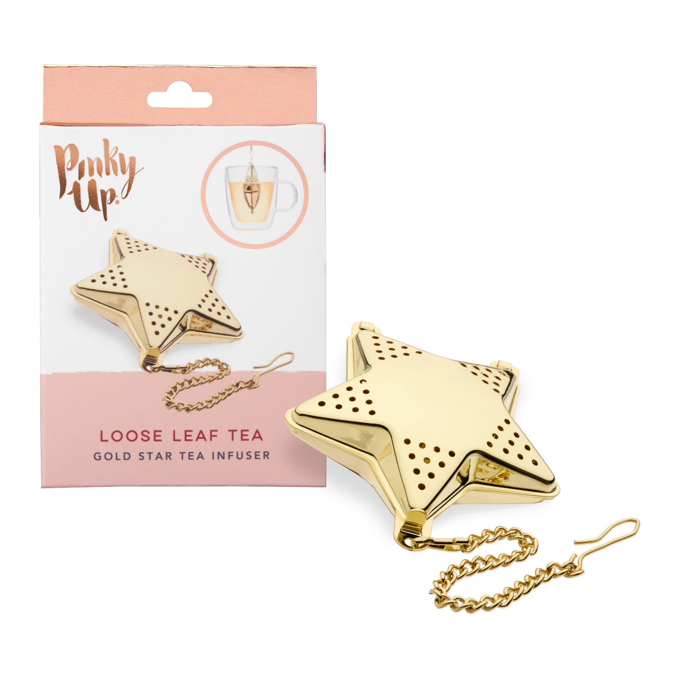 Pinky Up Star Shaped Tea Ball Infuser for Loose Leaf, Self Care Gifts ...