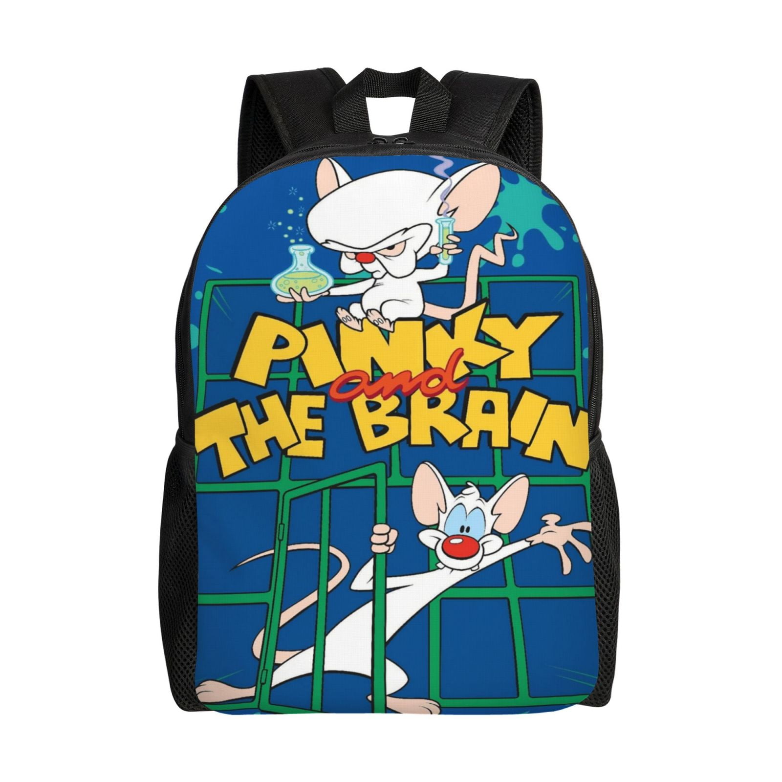 Pinky and the Brain Backpack 3D Printed Casual Daypacks - Walmart.com