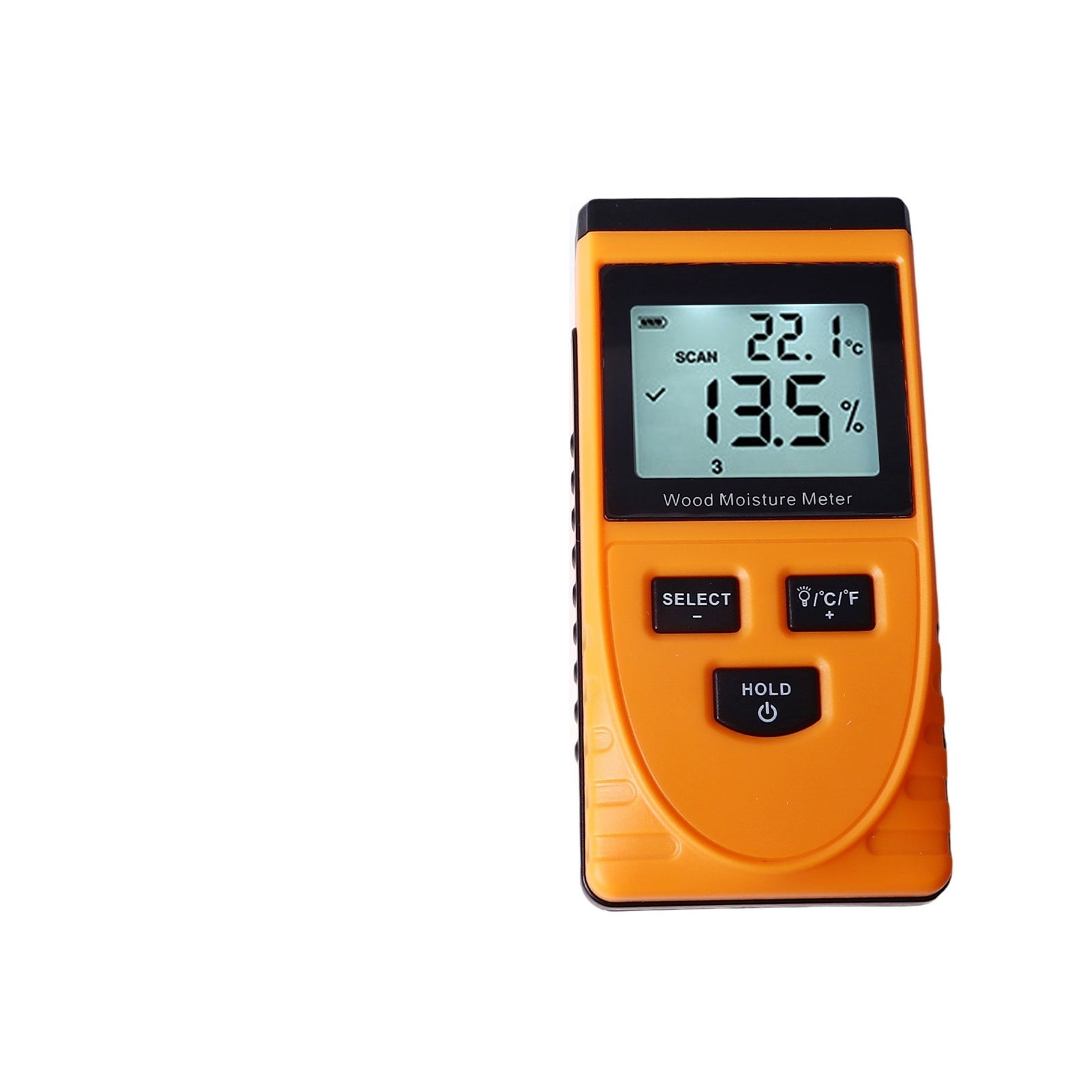 Pinless Moisture Meter Induction Type Wood Moisture Meter Portable ...