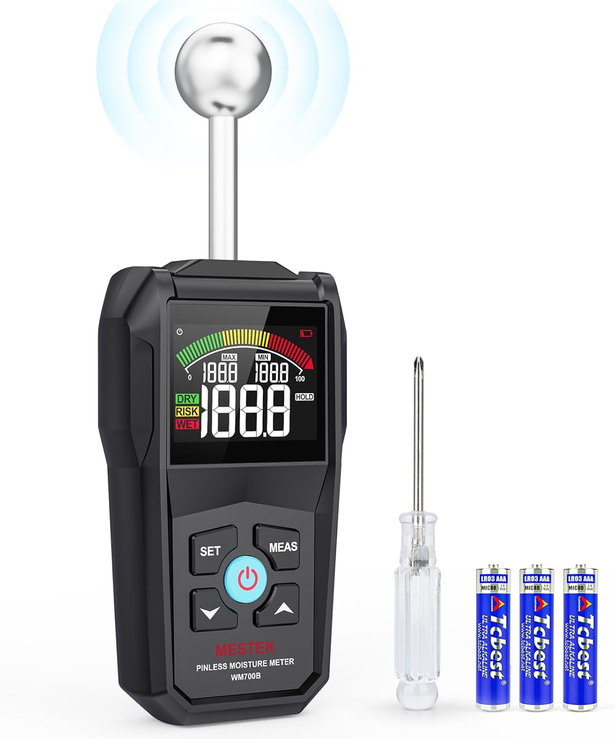 Pinless Wood Moisture Meters for Non-Destructive Moisture Detection in ...