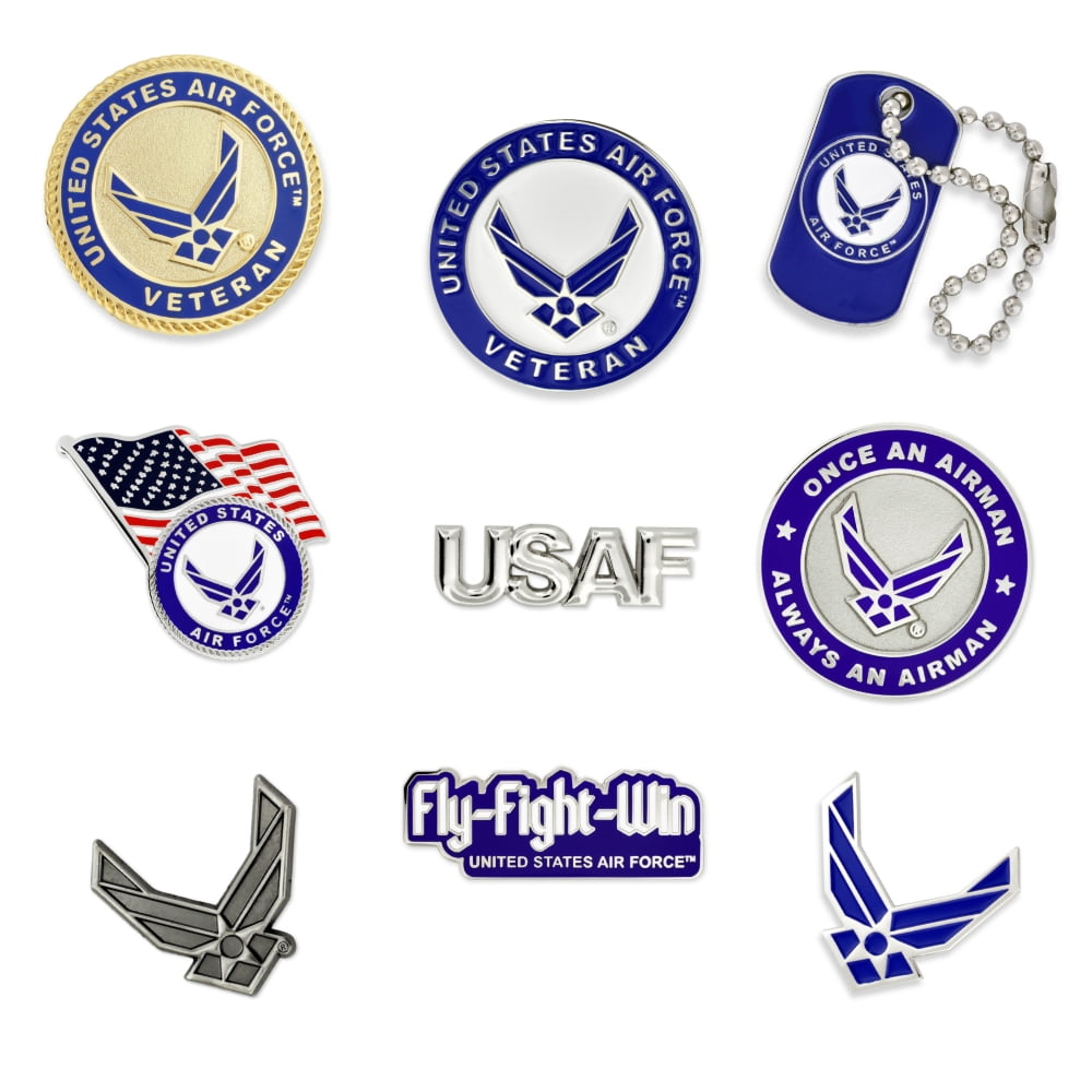 Pinmart's Officially Licensed U.S. Air Force Veteran Enamel Lapel Pin ...
