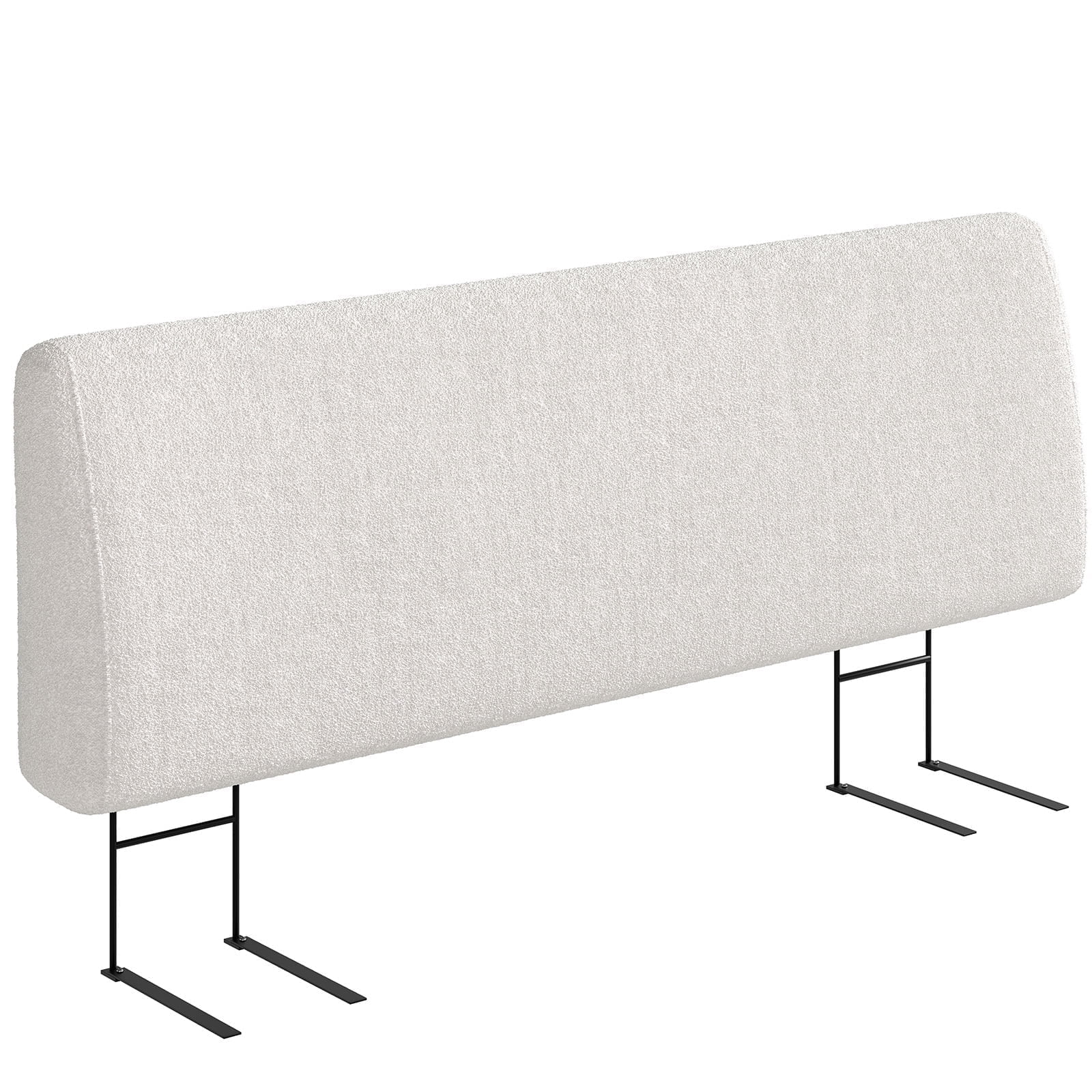 Pinmoco Upholstered Foam Headboard for King Bed, Height Adjustable and ...