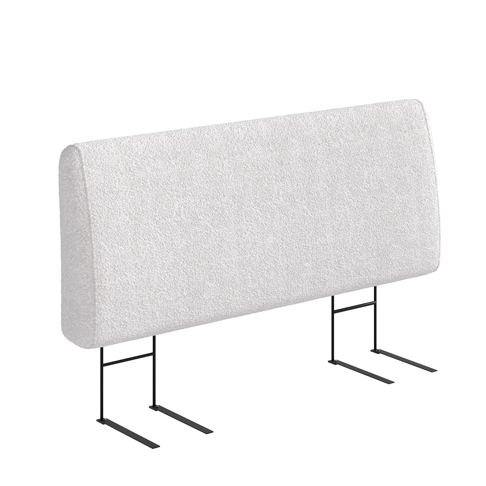 Pinmoco 4.7" Upholstered Foam Headboard Queen Bed, Height Adjustable ...
