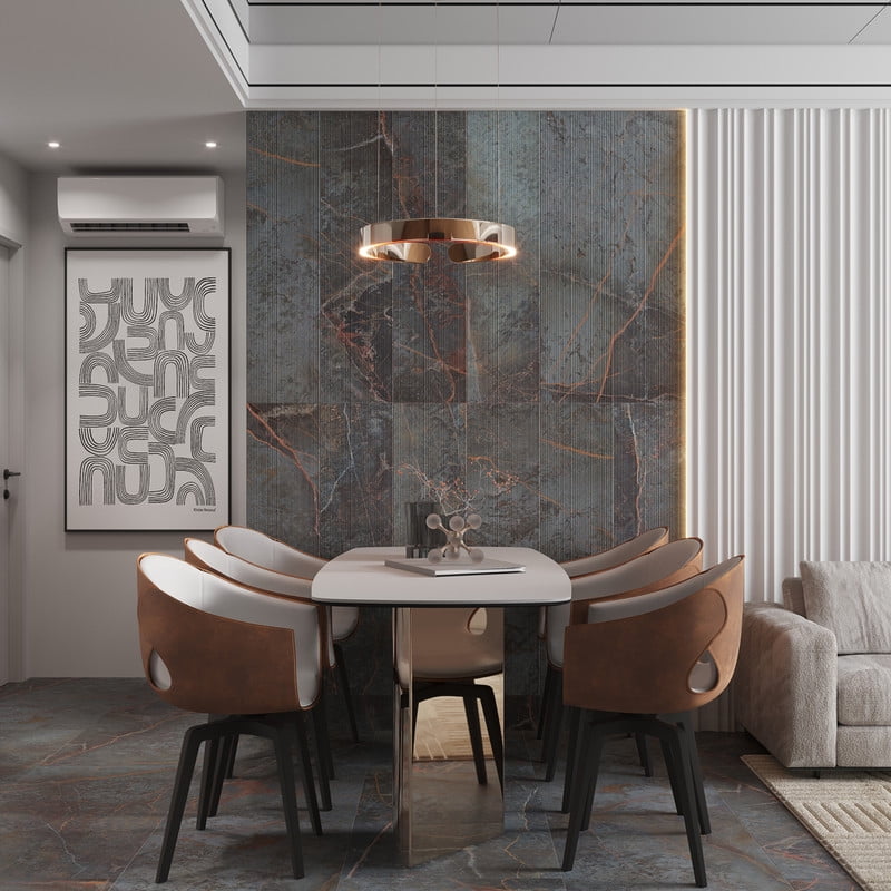 Save 73% • Pinnacle 12 X 48 In. Matte Slate Gray With Molten Copper ...