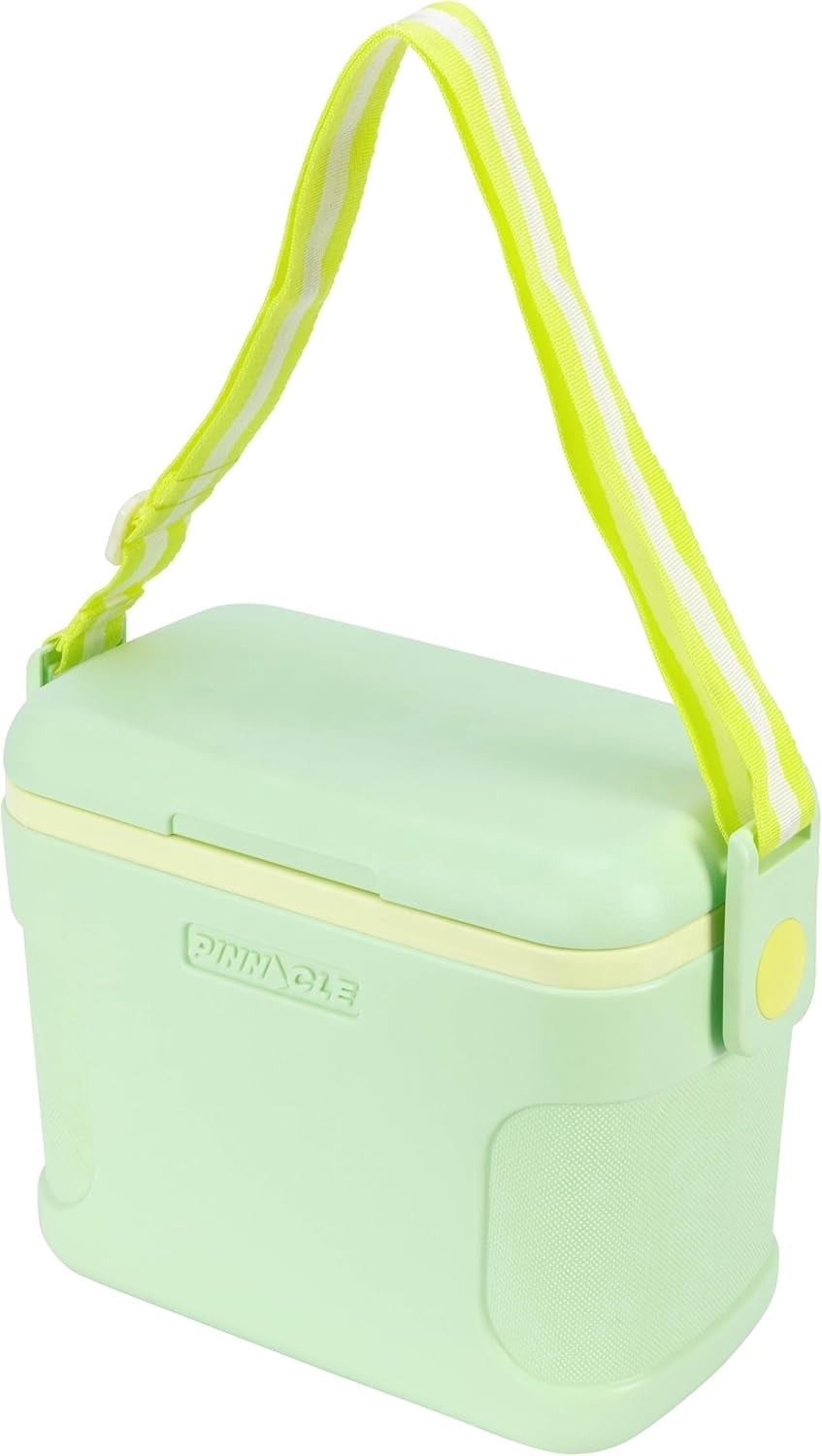 Pinnacle 8.5Qt Mini Cooler – 14 x 7.6 x 10.6In Ice Box with Smart ...