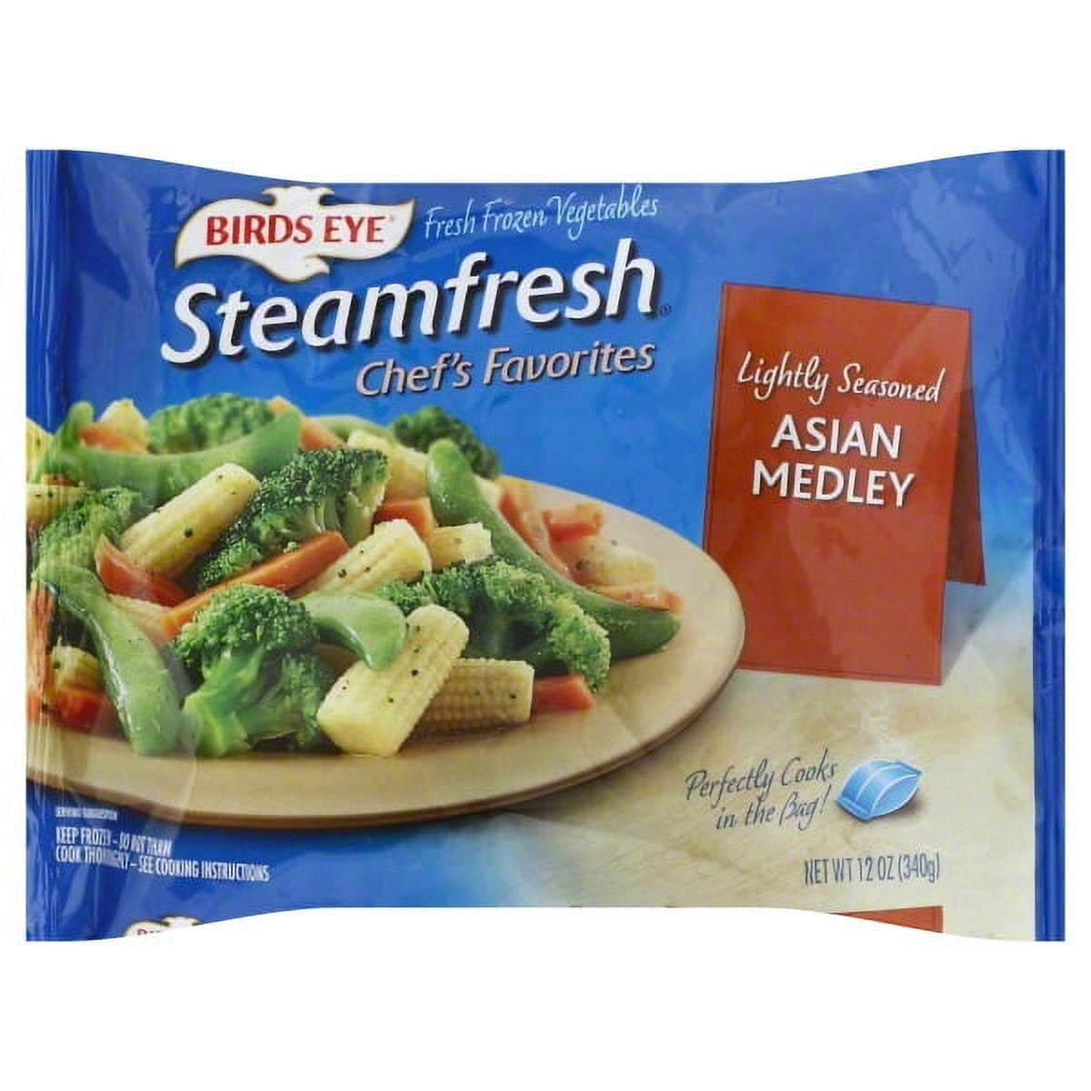 Pinnacle Foods Birds Eye Steamfresh Chefs Favorites Asian Medley 12 oz ...