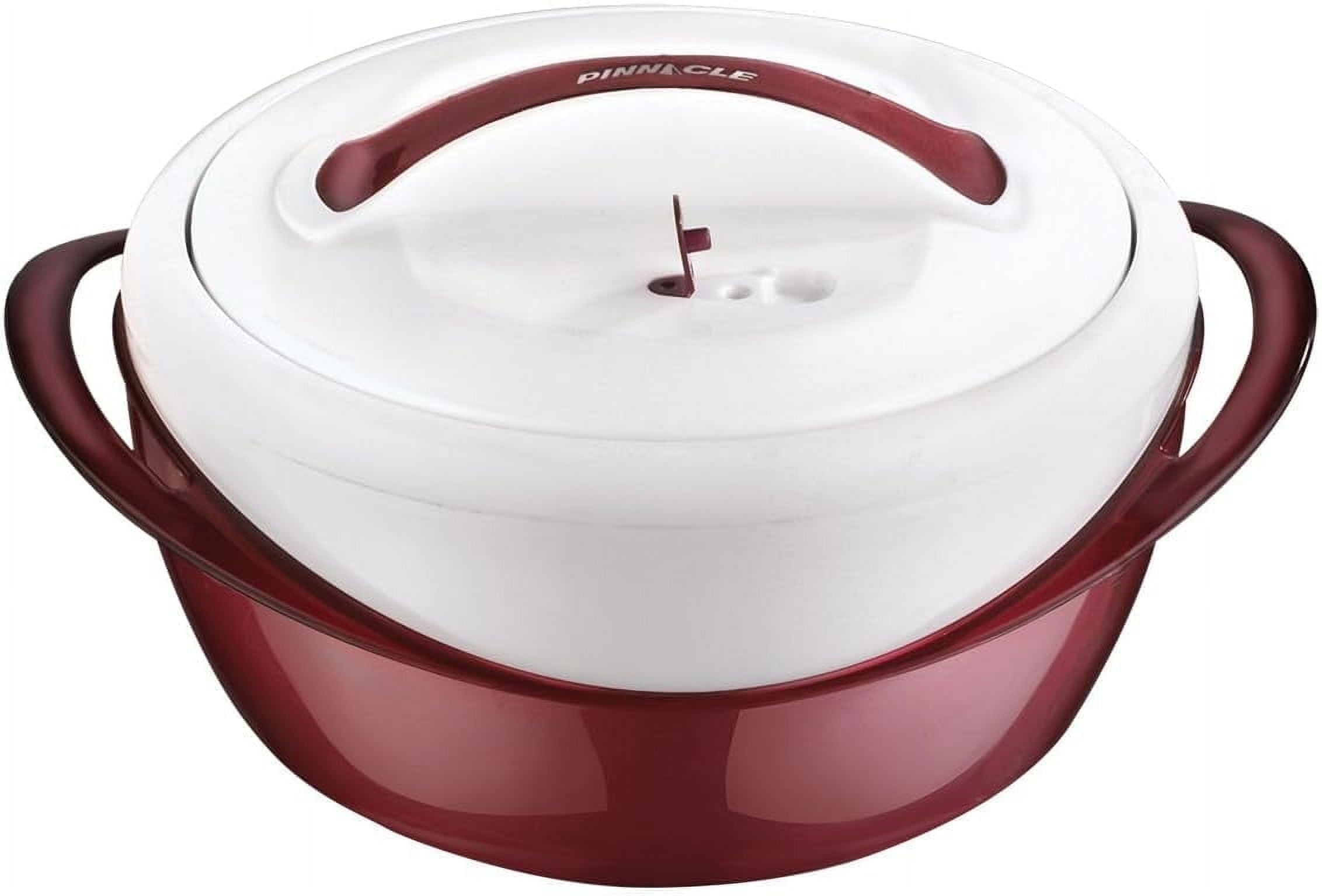 Pinnacle 3.6 Qt Insulated Casserole Dish with Lid – Stainless Steel ...