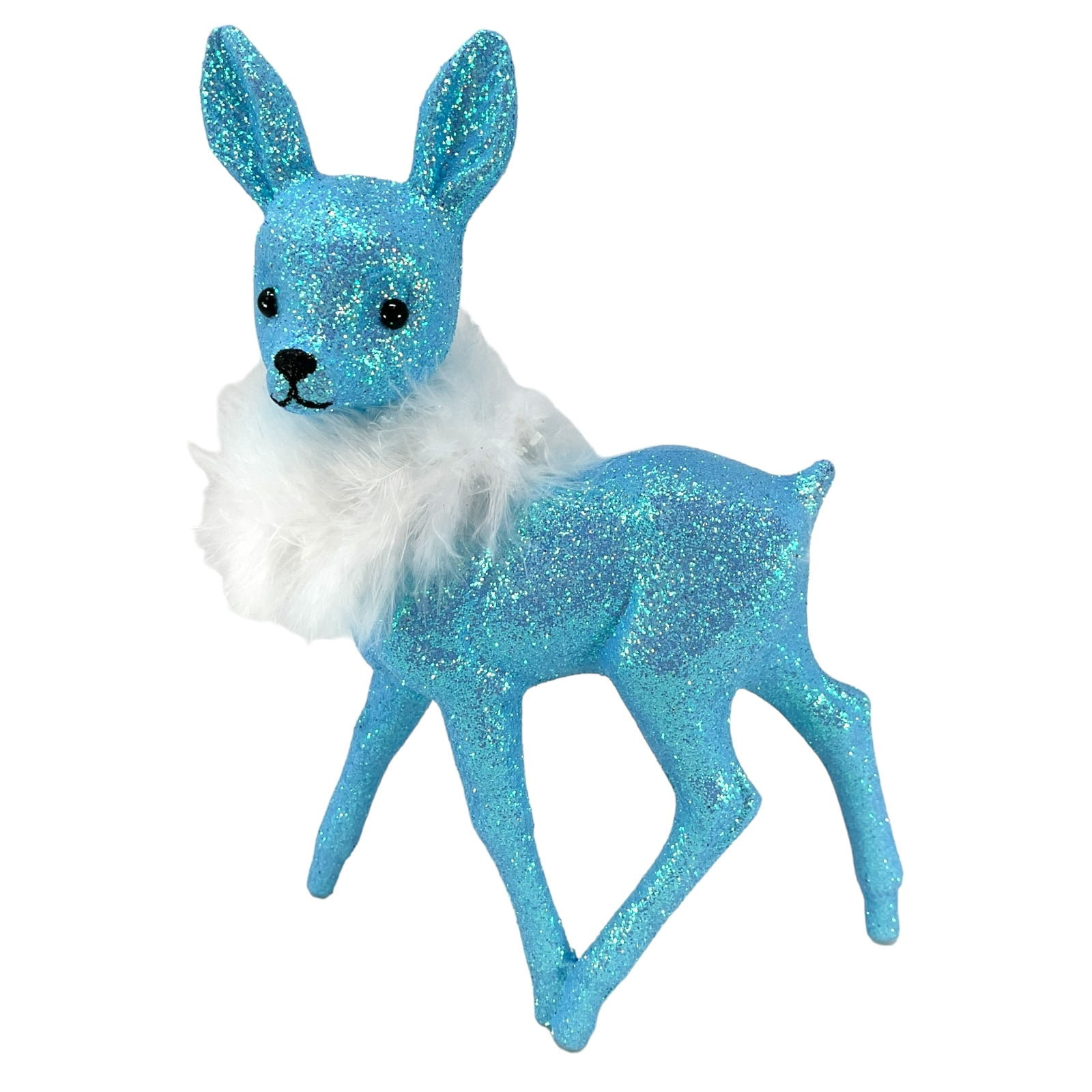 Pinnacle Peak Trading Ino Schaller Light Blue Glitter Female Doe Deer ...