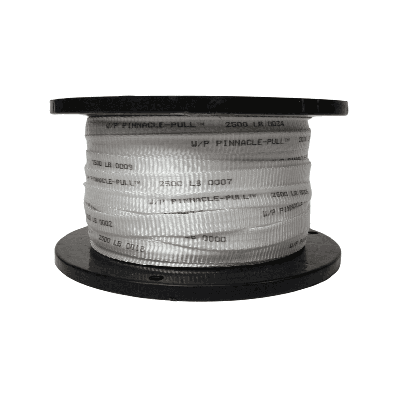 Pinnacle Pull 1/2" x 1000', 1250lb Measuring Pull Tape, Mule Tape, Low ...