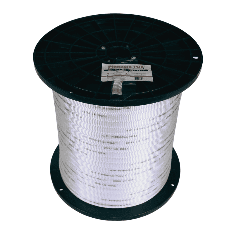 Pinnacle Pull 3/4" x 3000', 2500lb Measuring Pull Tape, Mule Tape, Low ...