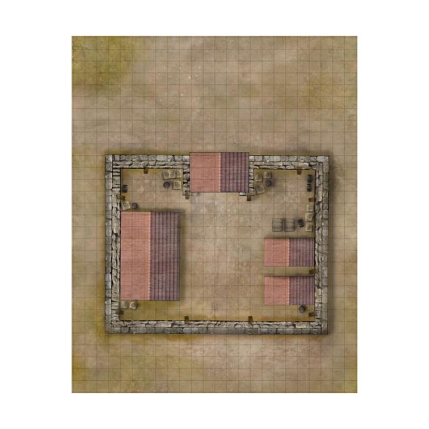 Pinnacle Rome Map - Frontier Fortress/Village New - Walmart.com