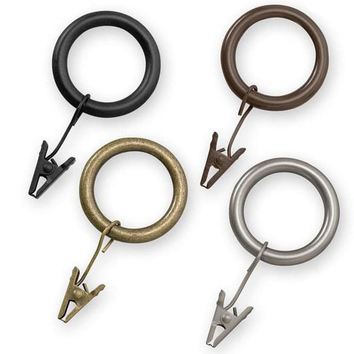 Pinnacle Simply Elegant and Finishing Touch Decorative Curtain Rod ...