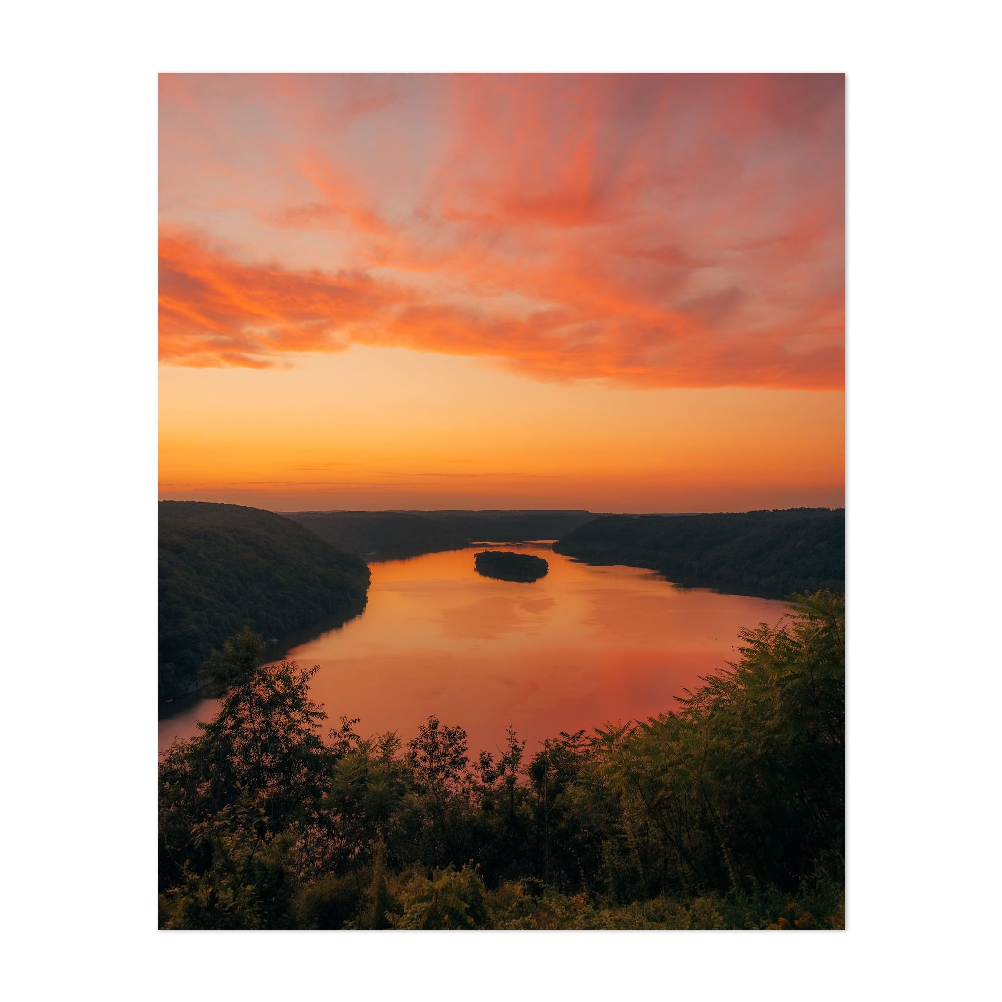 Pinnacle Sunset, Holtwood 01 - Holtwood Pennsylvania Photography Sunset ...