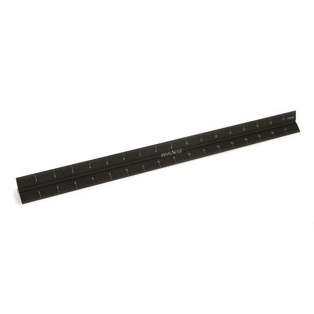 Pinnacle Triangle Ruler – 18” – Imperial and Metric - Walmart.com