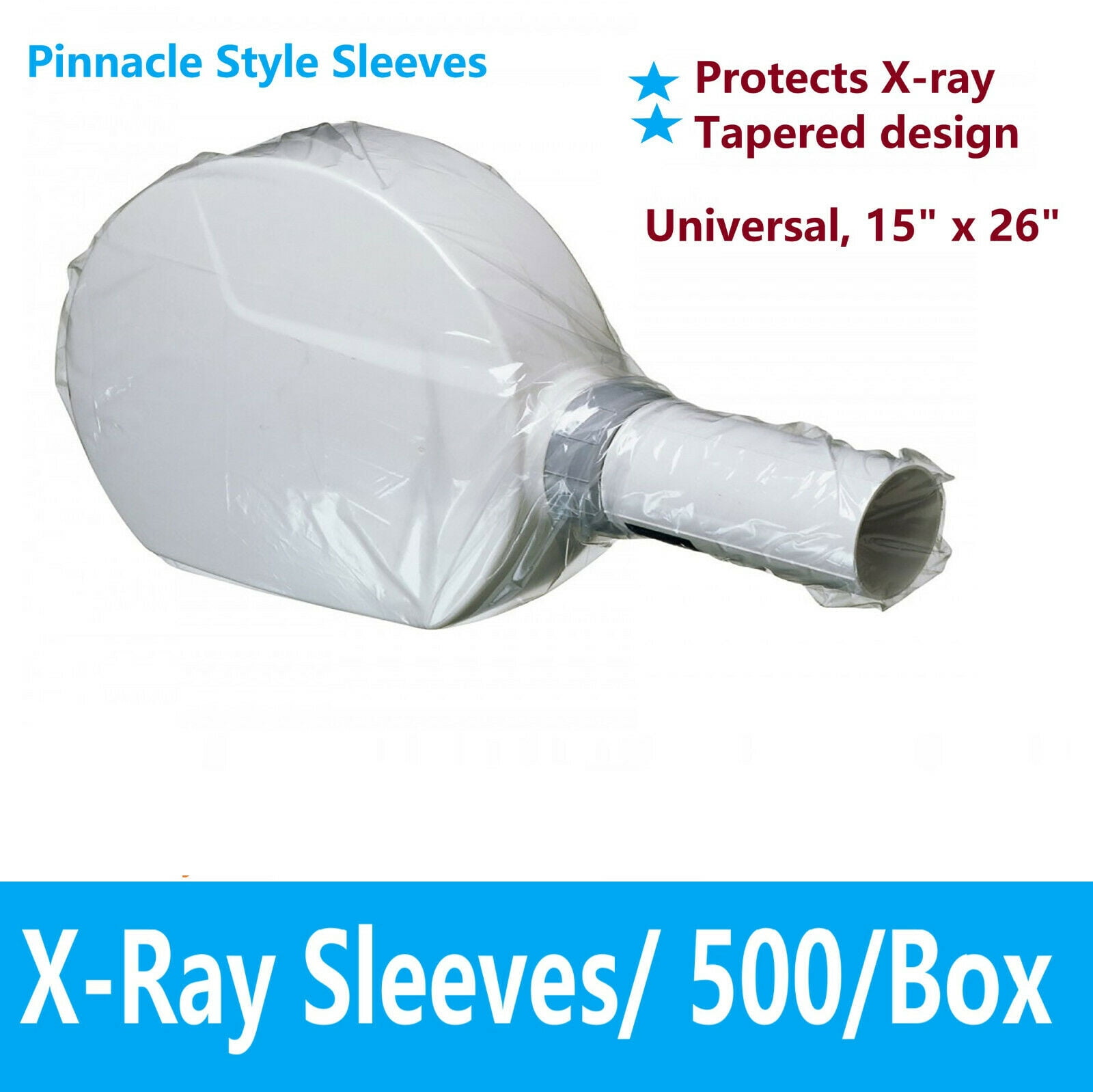 Pinnacle X-Ray Sleeve Universal 15" x 26" 250/Box 500/Box - Walmart.com