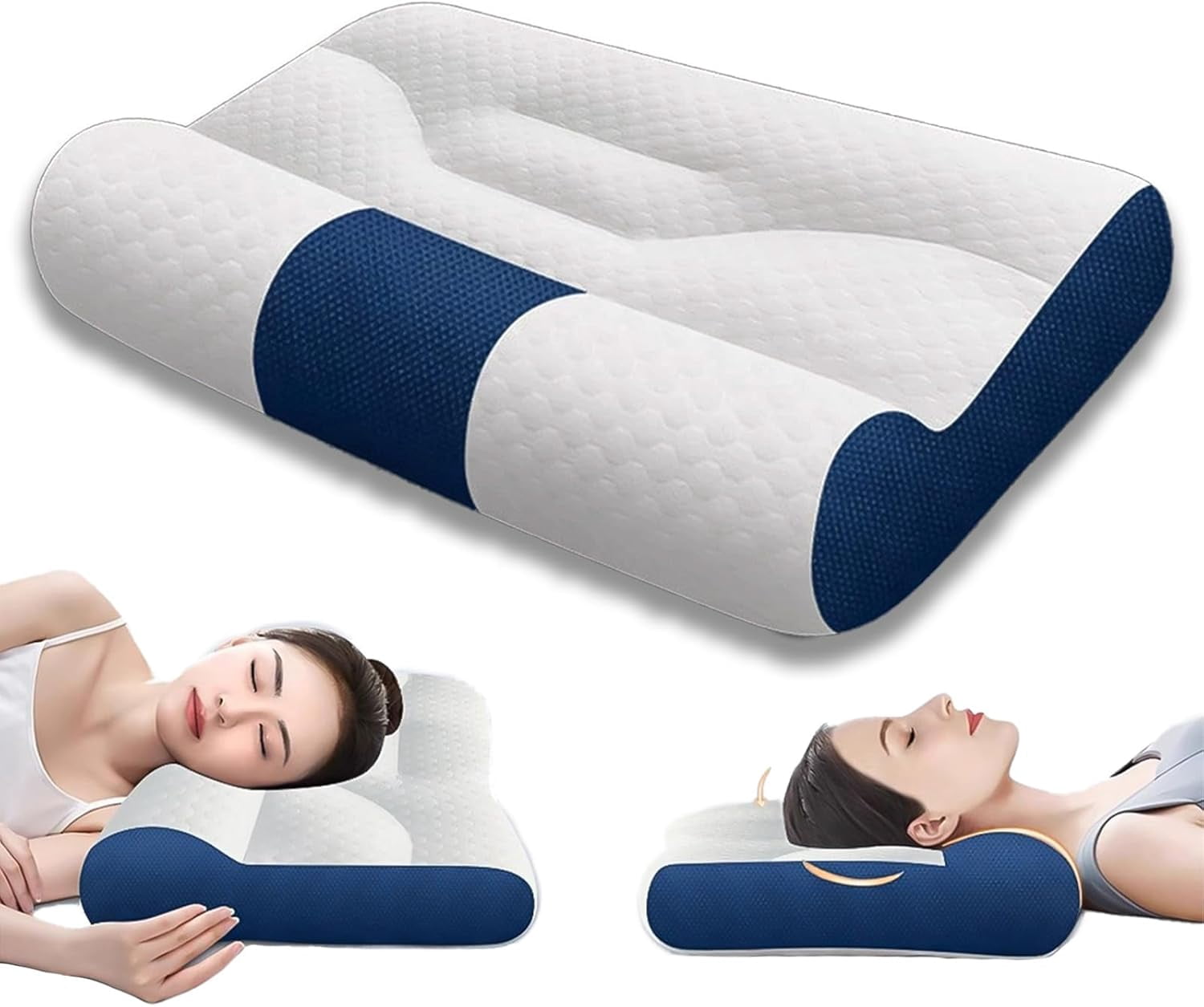 Pinnoize Pillow, 2025 New Comfort Goose Down Pillow, Sleep Enhancing ...