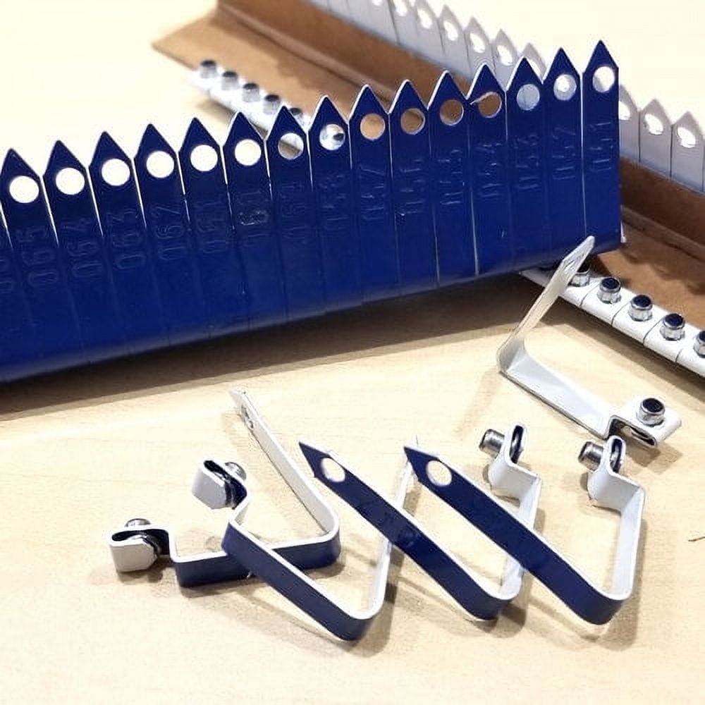 Pinnon Hatch Farms Numbered Blue Zip Wing Bands 500 Pieces - Walmart.com