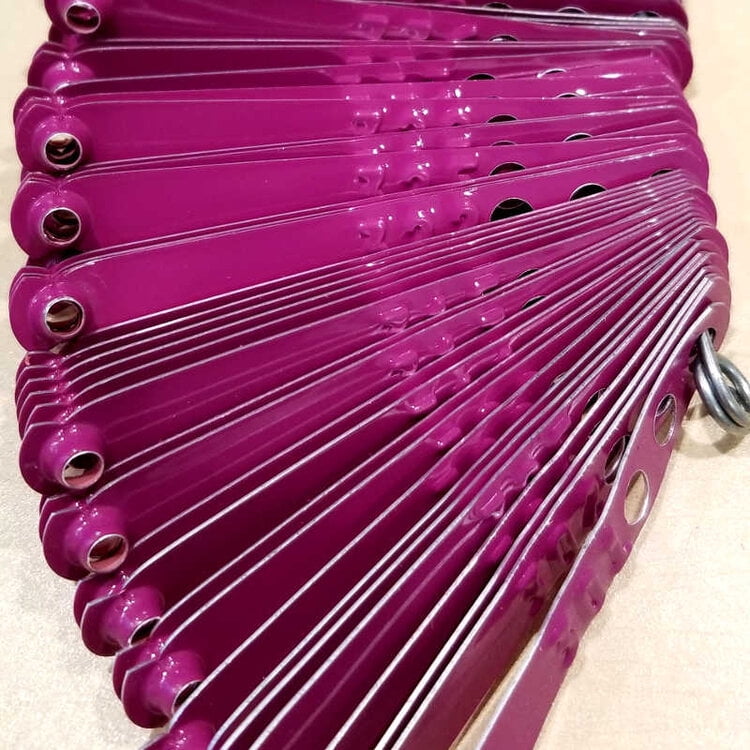 Pinnon Hatch Farms Numbered Purple Leg Bands 400 Pieces - Walmart.com