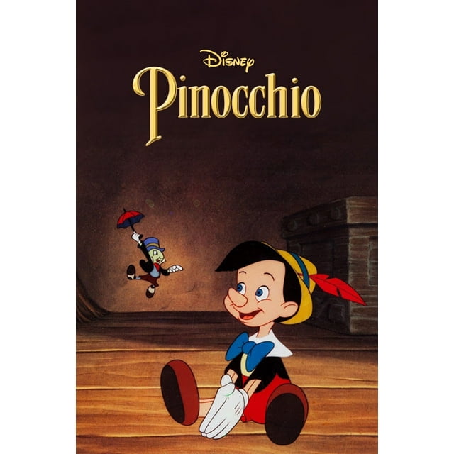 Pinocchio 1940 24x36 Poster Disney Classic Animated Family Film ...