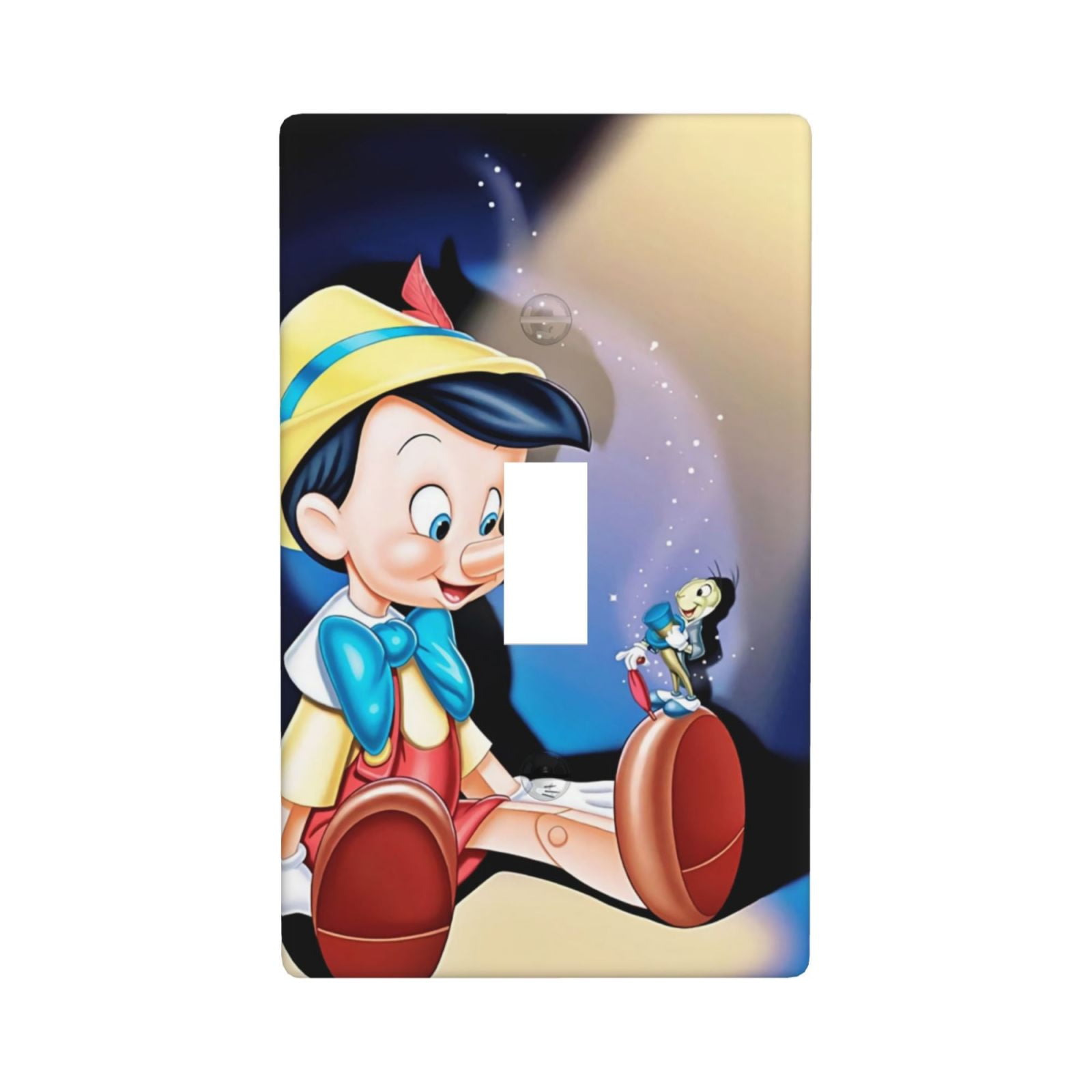 Pinocchio Anime Light Switch Cover Plates, Single Lever Wall Plate, 1 ...