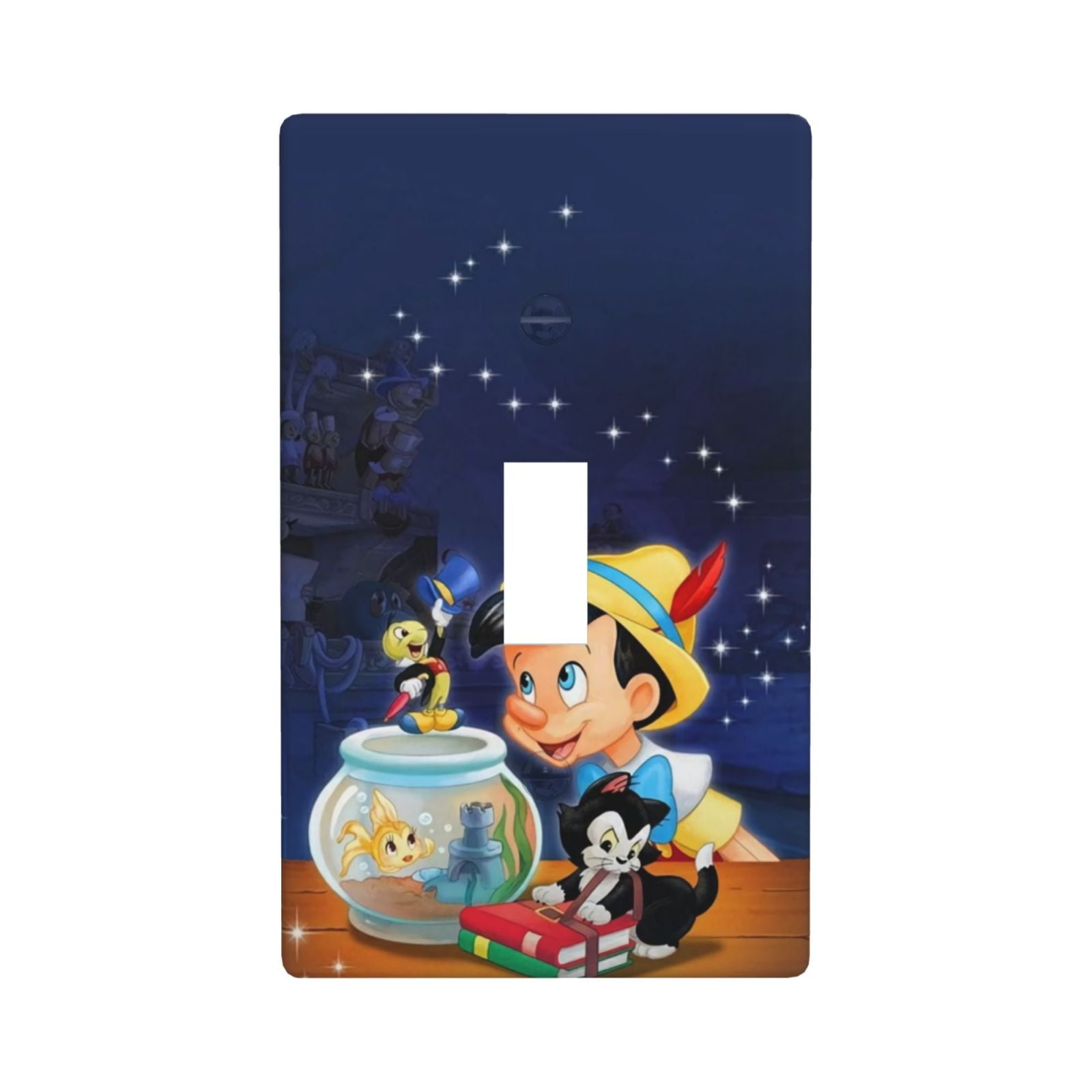 Pinocchio Anime Light Switch Cover Plates, Single Lever Wall Plate, 1 ...
