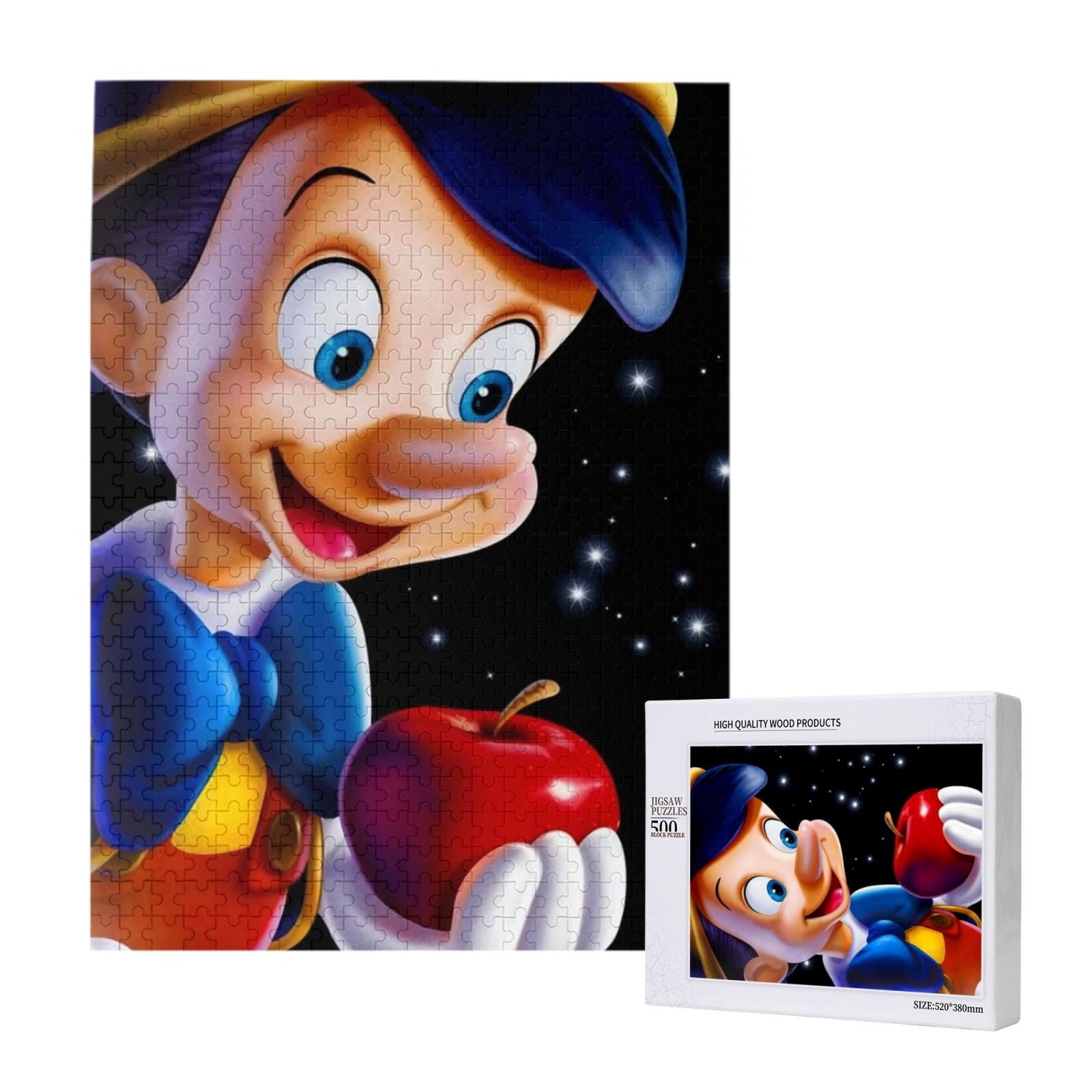 Pinocchio Anime Puzzles Boys Girls Teens 300/500/1000 Piece Wooden ...