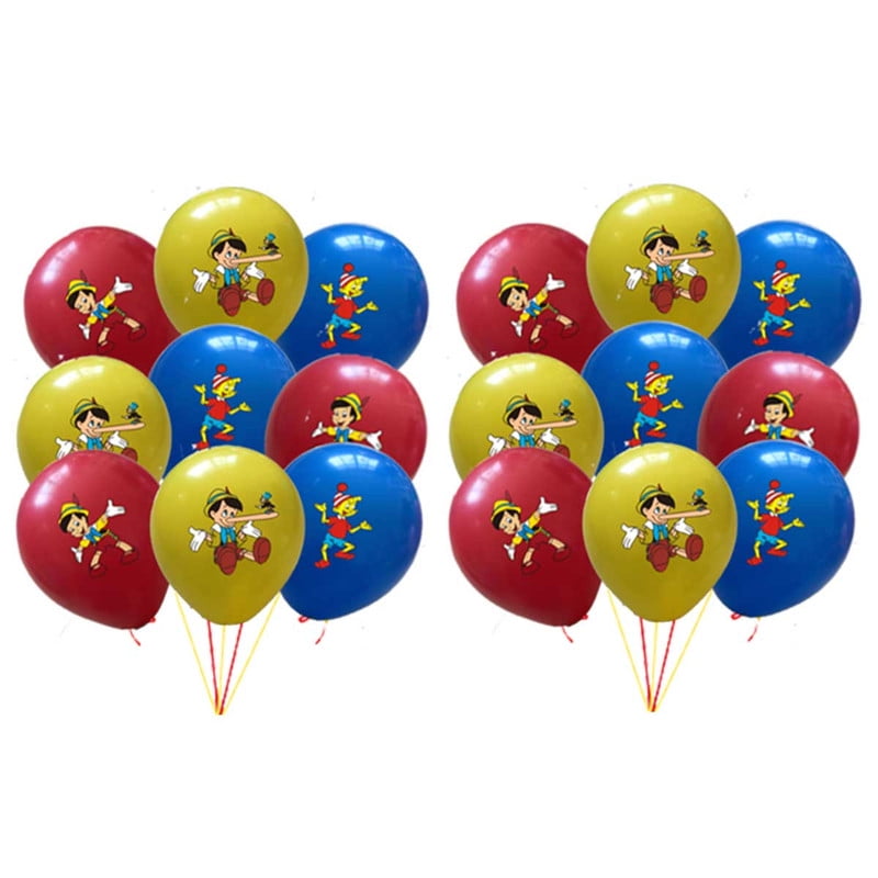 Pinocchio Balloons Party Supplies Birthday Favors Decorations Decor Kit ...