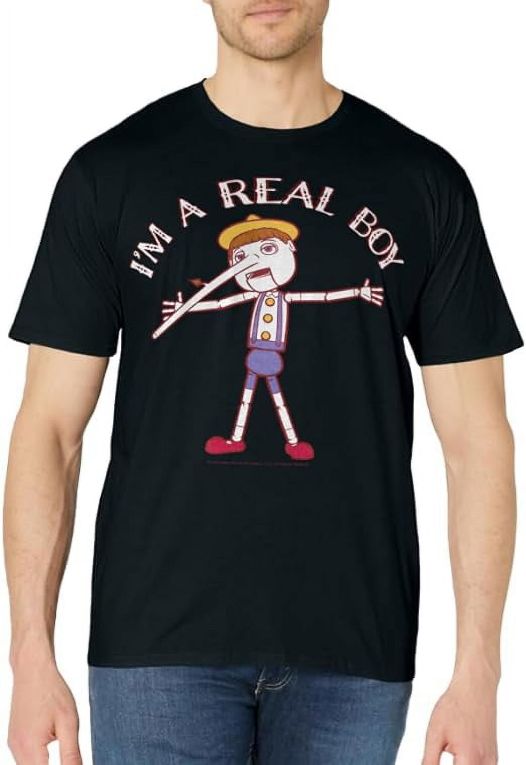 Pinocchio I'm A Real Boy T-Shirt - Walmart.com