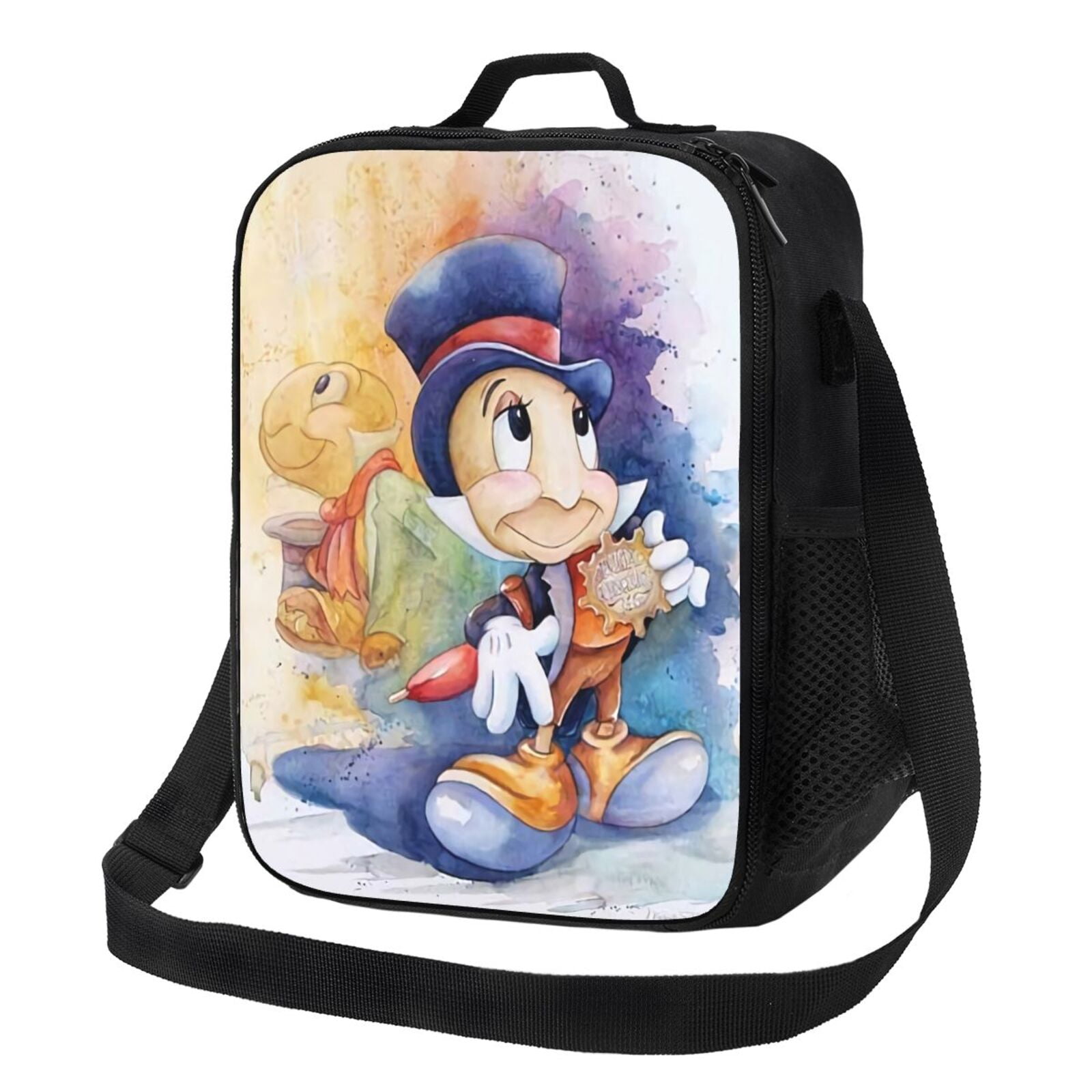 Pinocchio Scream Lunch Bag, Insulated Lunch Box, Reusable With Side ...