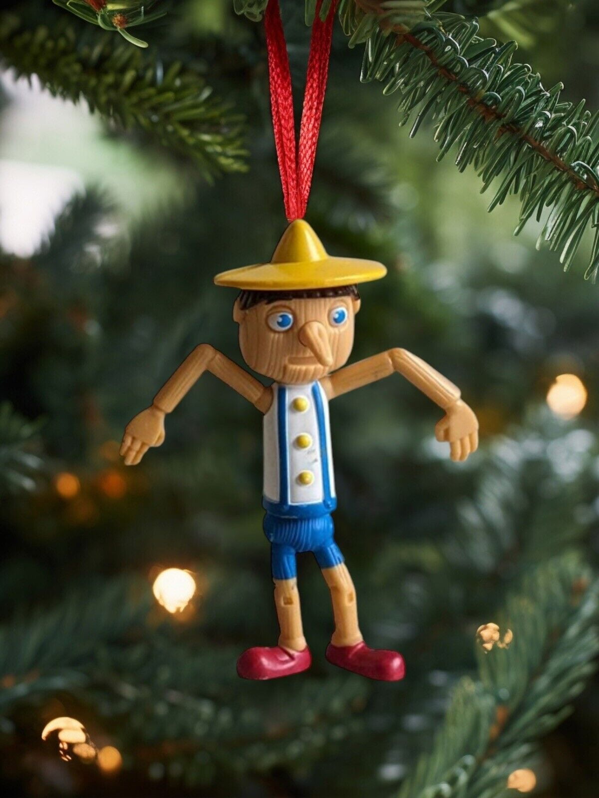 Pinocchio Shrek Forever After Holiday Christmas Tree Ornament 3” Figure ...