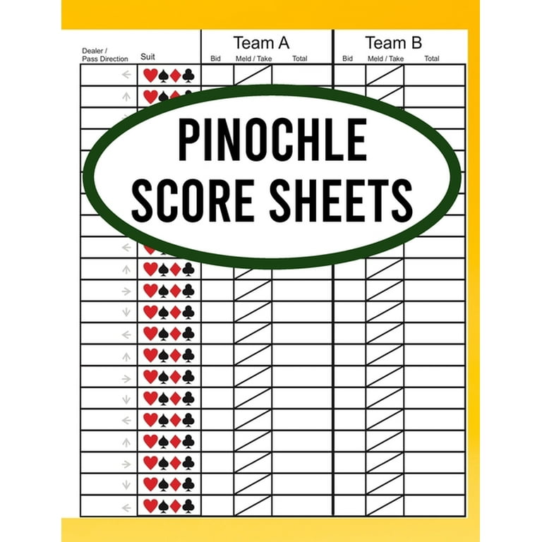 Pinochle Rules Sheet