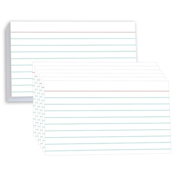 3 X 5 Notecard