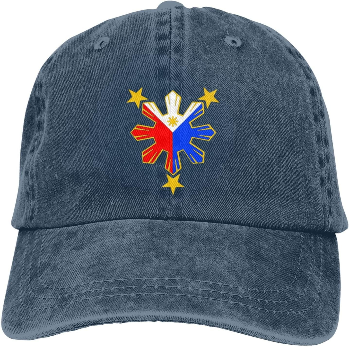 Pinoy Filipino Flag Stars Unisex Baseball Cap Trucker Hats Dad hat ...