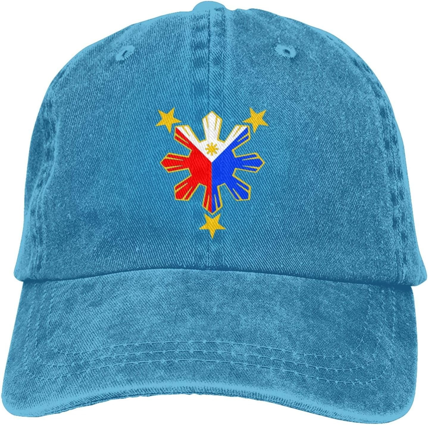 Pinoy Filipino Flag Stars Unisex Baseball Cap Trucker Hats Dad hat ...