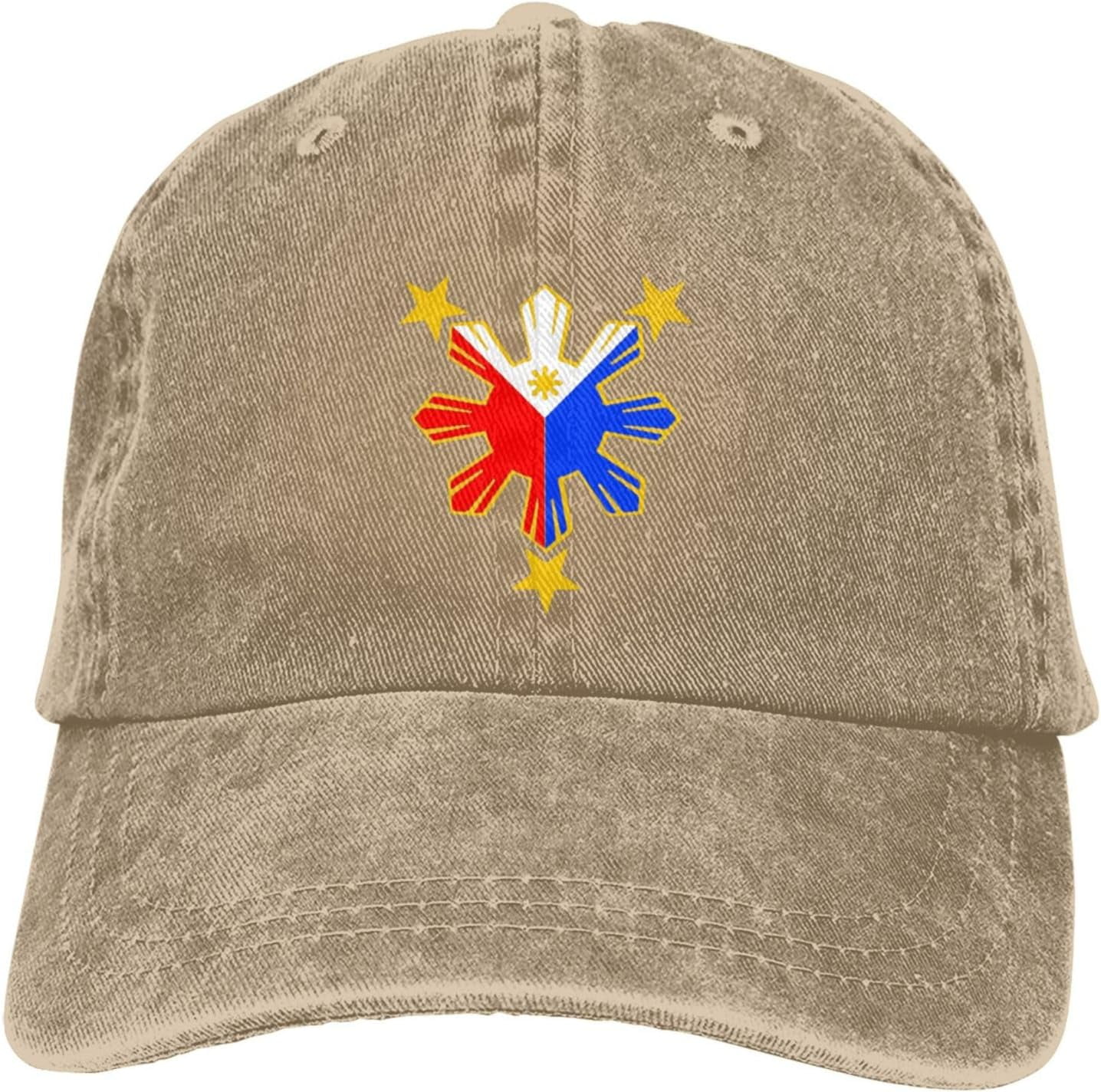 Pinoy Filipino Flag Stars Unisex Baseball Cap Trucker Hats Dad hat ...