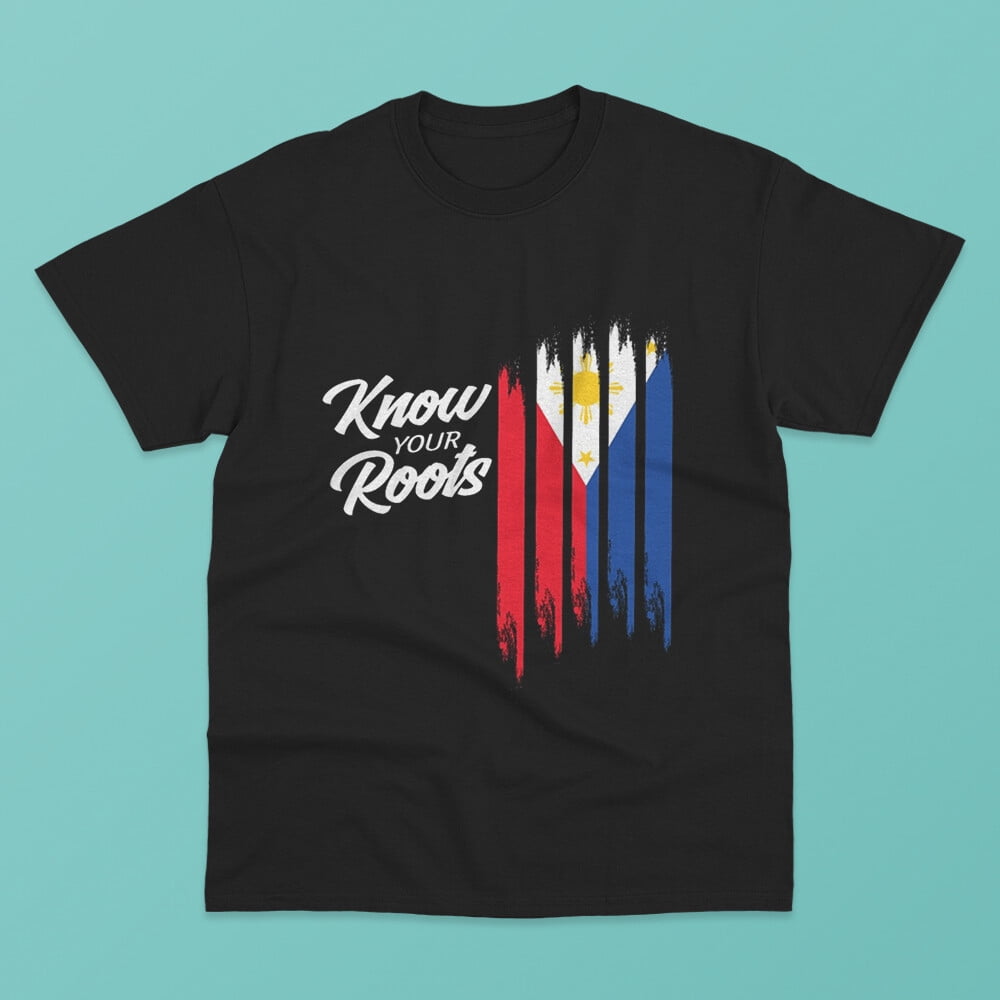 Pinoy Know Your Roots Philippines Filipino - Roots T-Shirt - Walmart.com