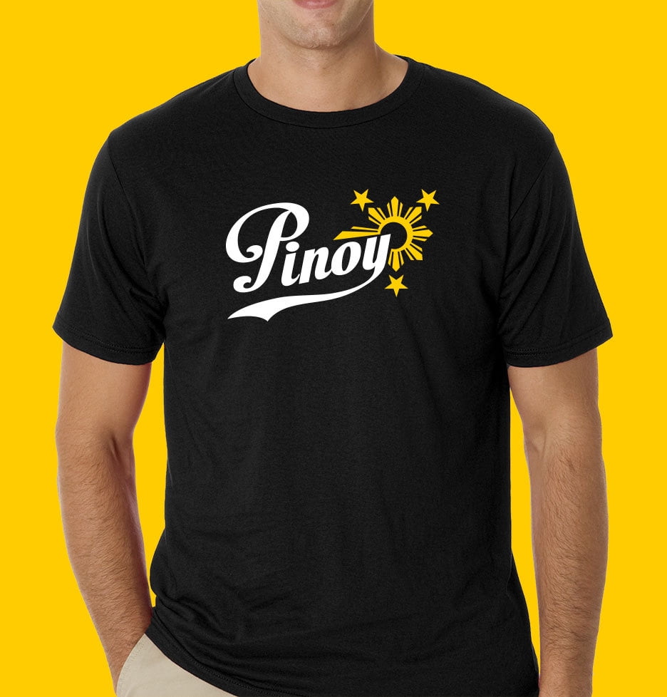 Pinoy Philippines filipino t-shirt Philippine Flag images Front & Back ...