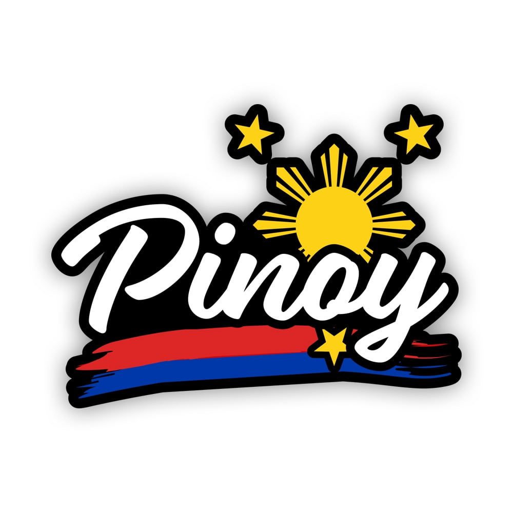 Pinoy Sticker Decal - Self Adhesive Vinyl - Weatherproof - Made in USA ...