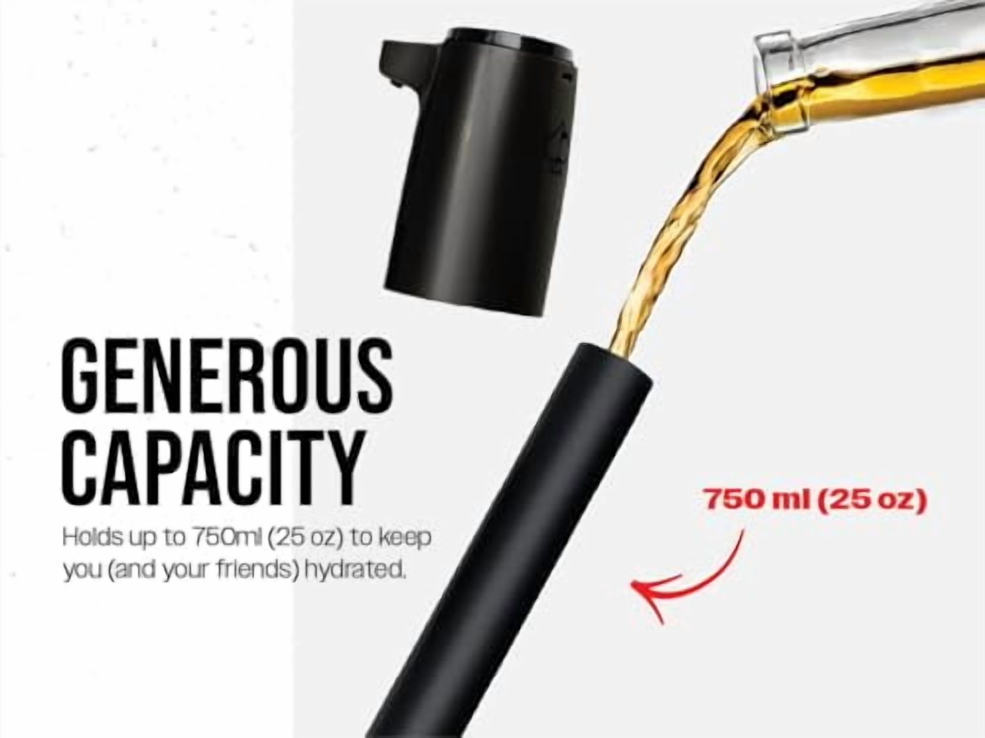 Pins & Aces LiquorStick 3.0 - Electric Drink Dispenser, Rechargeable ...