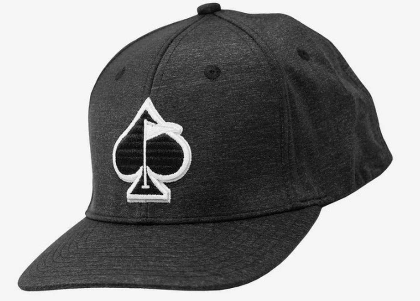 Pins & Aces Performance Spade Hat (Charcoal, Adjustable) Golf Cap 2025 ...